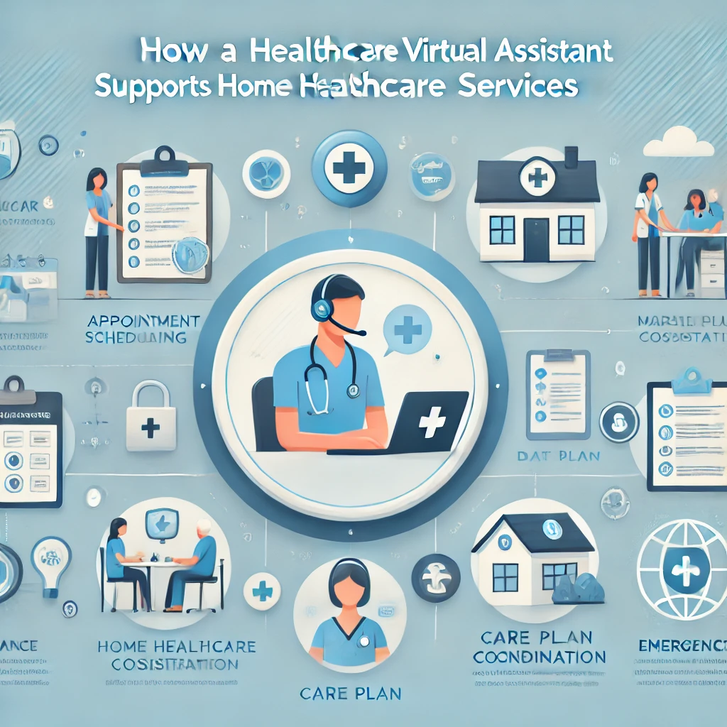 How a Healthcare Virtual Assistant Can Assist in Home Healthcare Services